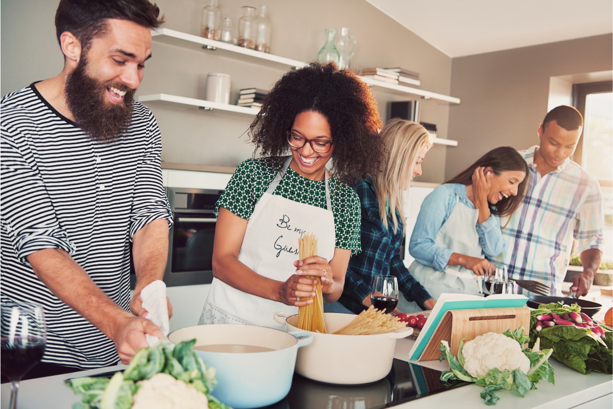 Samen koken en eten - DE STAP naar gezonder